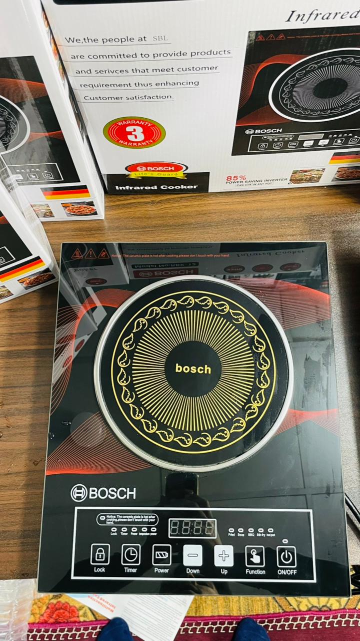 Bosch Premium Infrared Cooker – Fast, Energy-Efficient & Gas-Free Cook ...